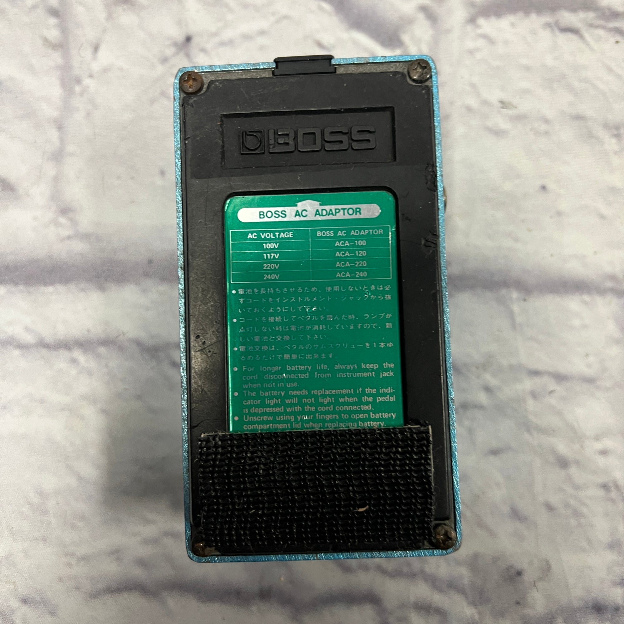 Boss CE-3 Chorus Pedal Green Label - Evolution Music
