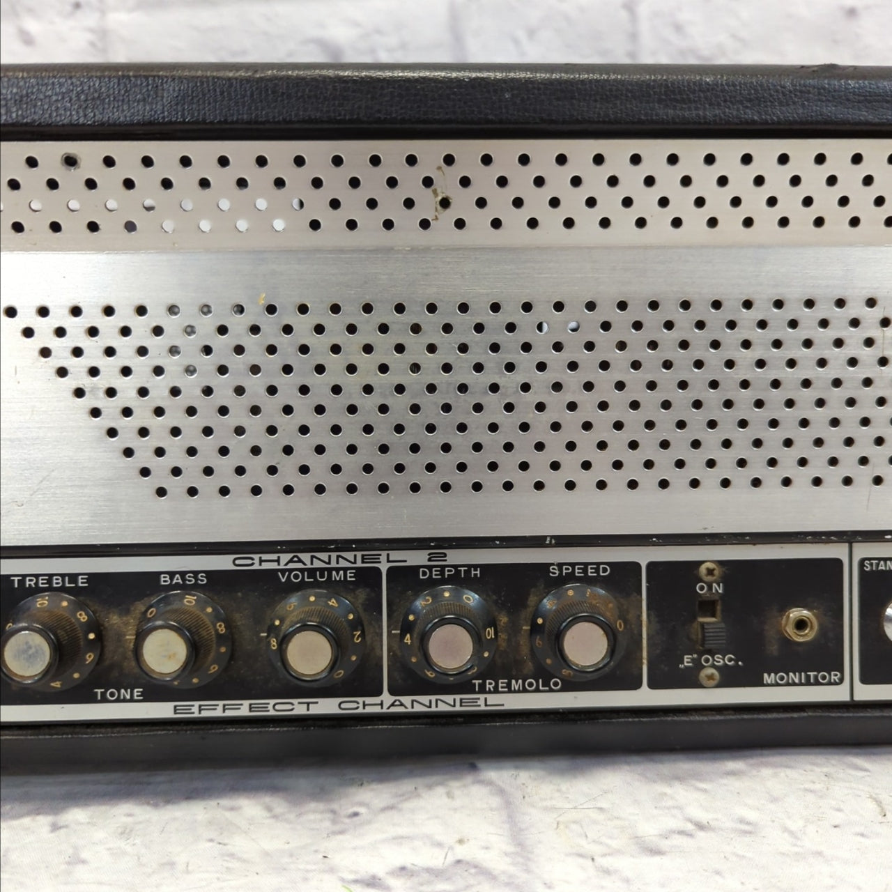 Teisco Vintage Checkmate 50 Tube Guitar Amp Head AS IS - Evolution Music