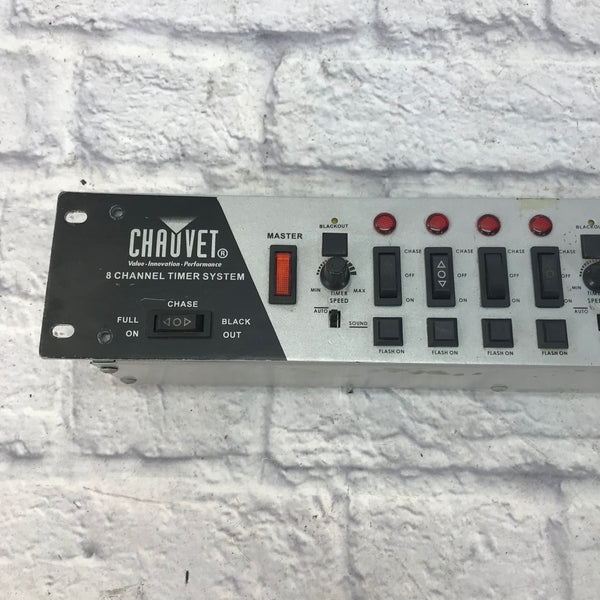 BROKEN Chauvet SF-9005 8 Channel Timer System For Parts - Evolution Music