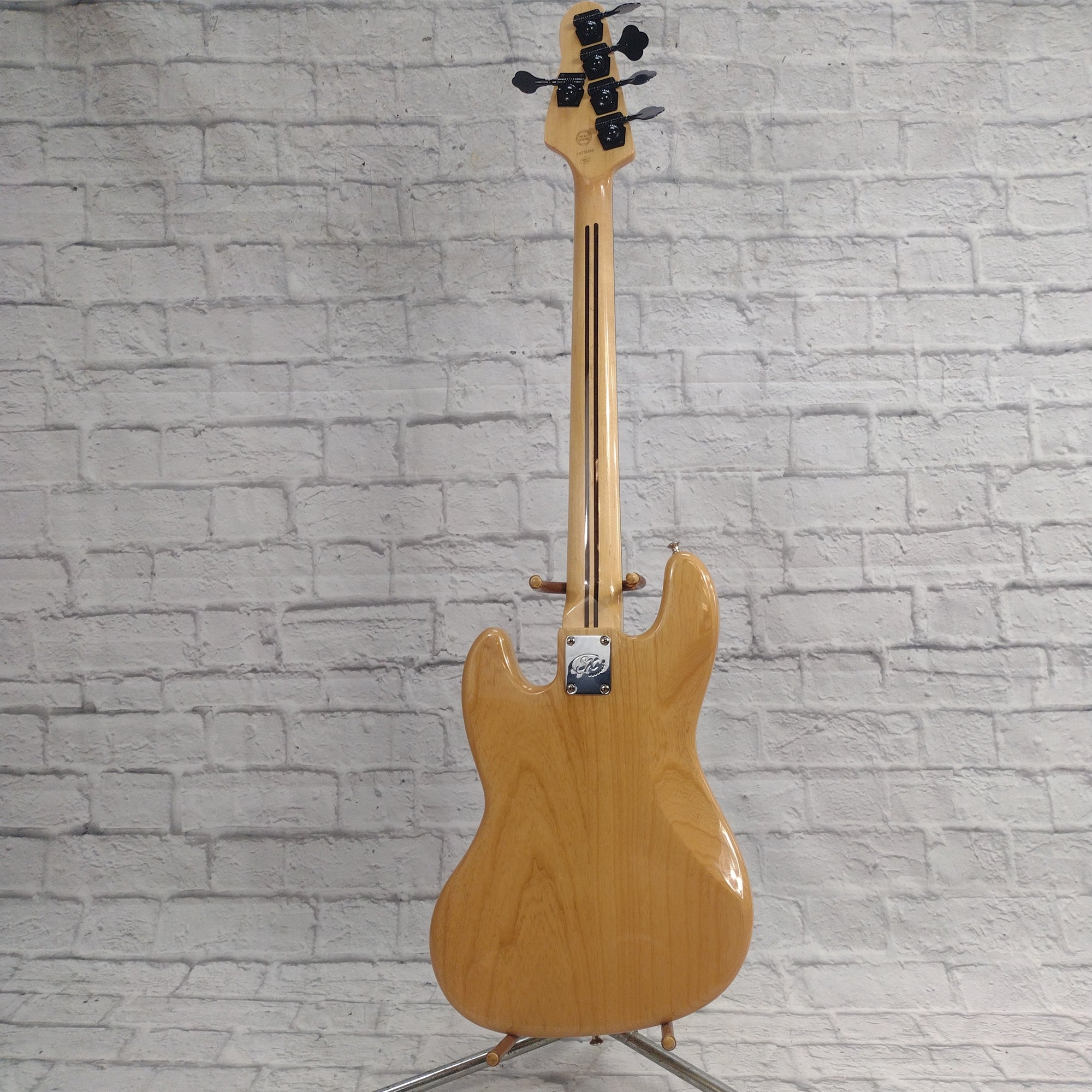 SX 5 String Natural 5 String Bass Guitar - Evolution Music