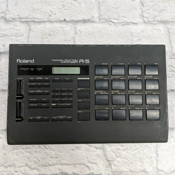 Roland R5 Electronic Drum Machine with Power Supply - Evolution Music