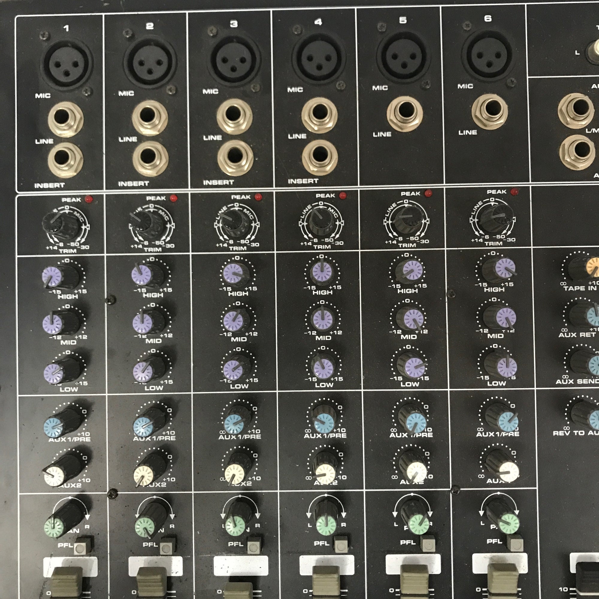 Samson TM300 6-Channel Mixing Board - Evolution Music