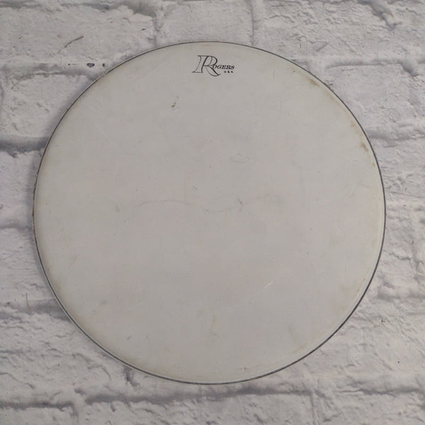 Vintage 1960s Rogers 15" Coated Drum Head - Evolution Music