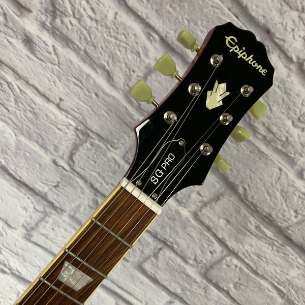 Epiphone SG Pro Electric Guitar Cherry Red - Evolution Music