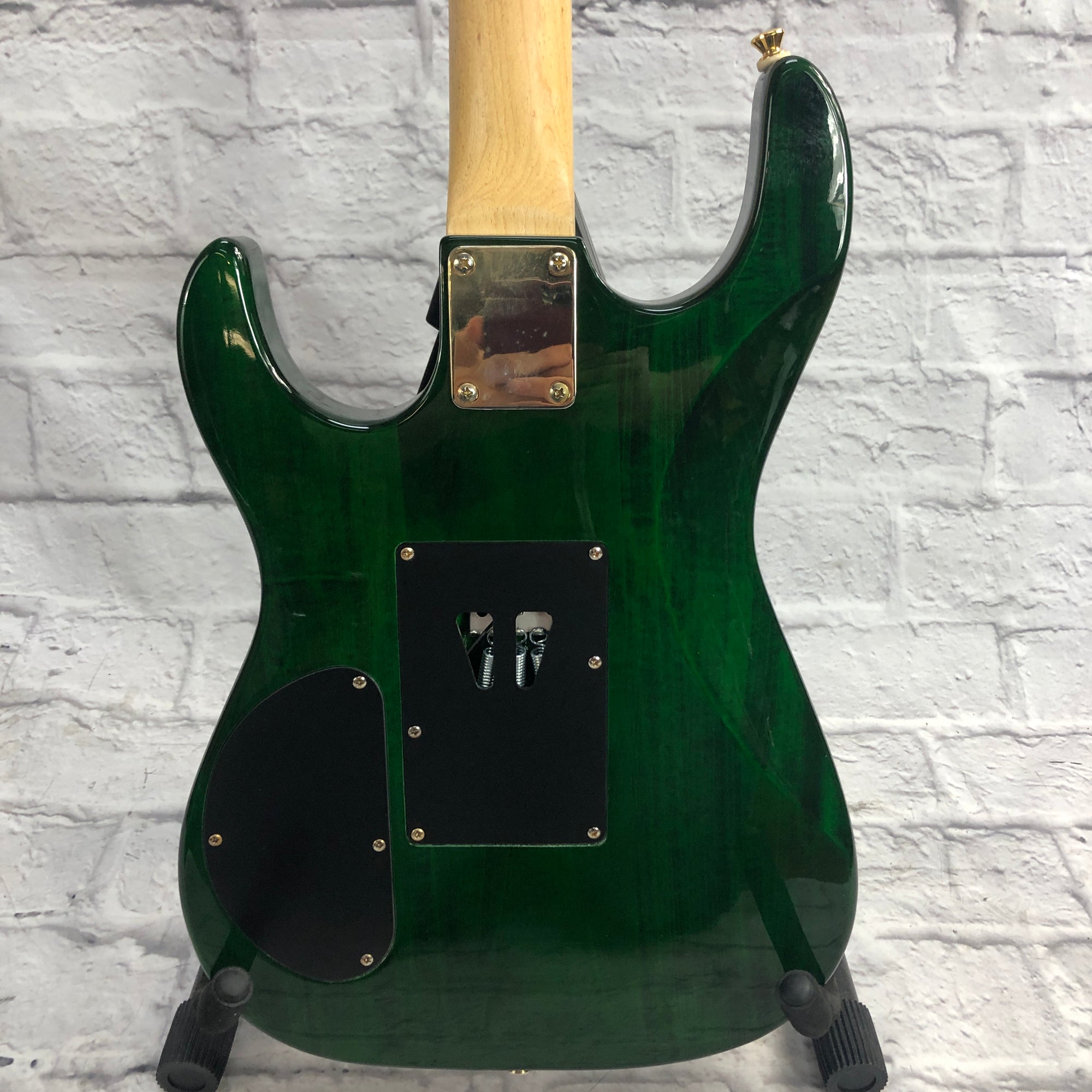 Johnson Catalyst Trans Green Quilted Maple Top Electric Guitar ...