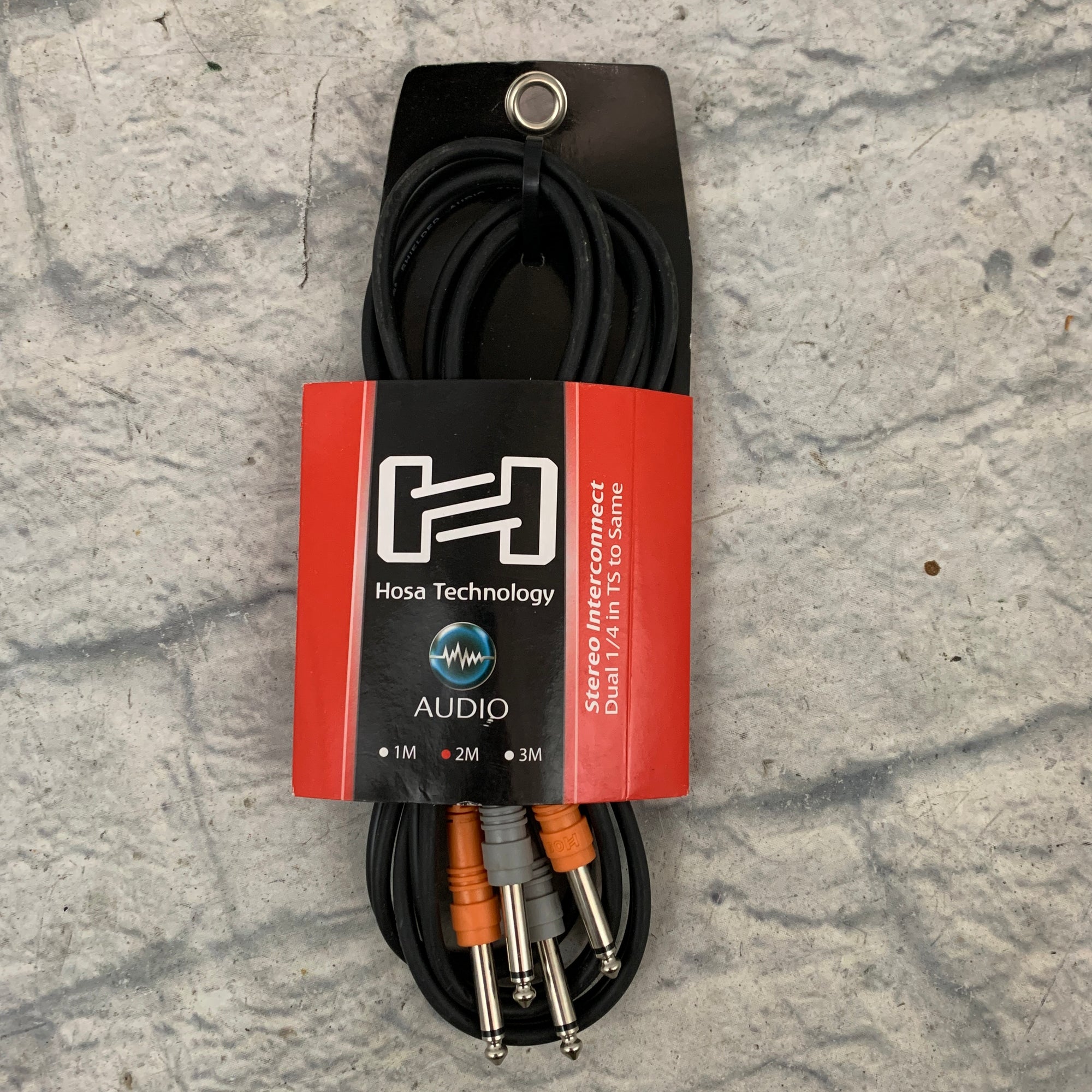 Hosa CPP-202 Stereo 1/4" Interconnect Cable 2m - Evolution Music