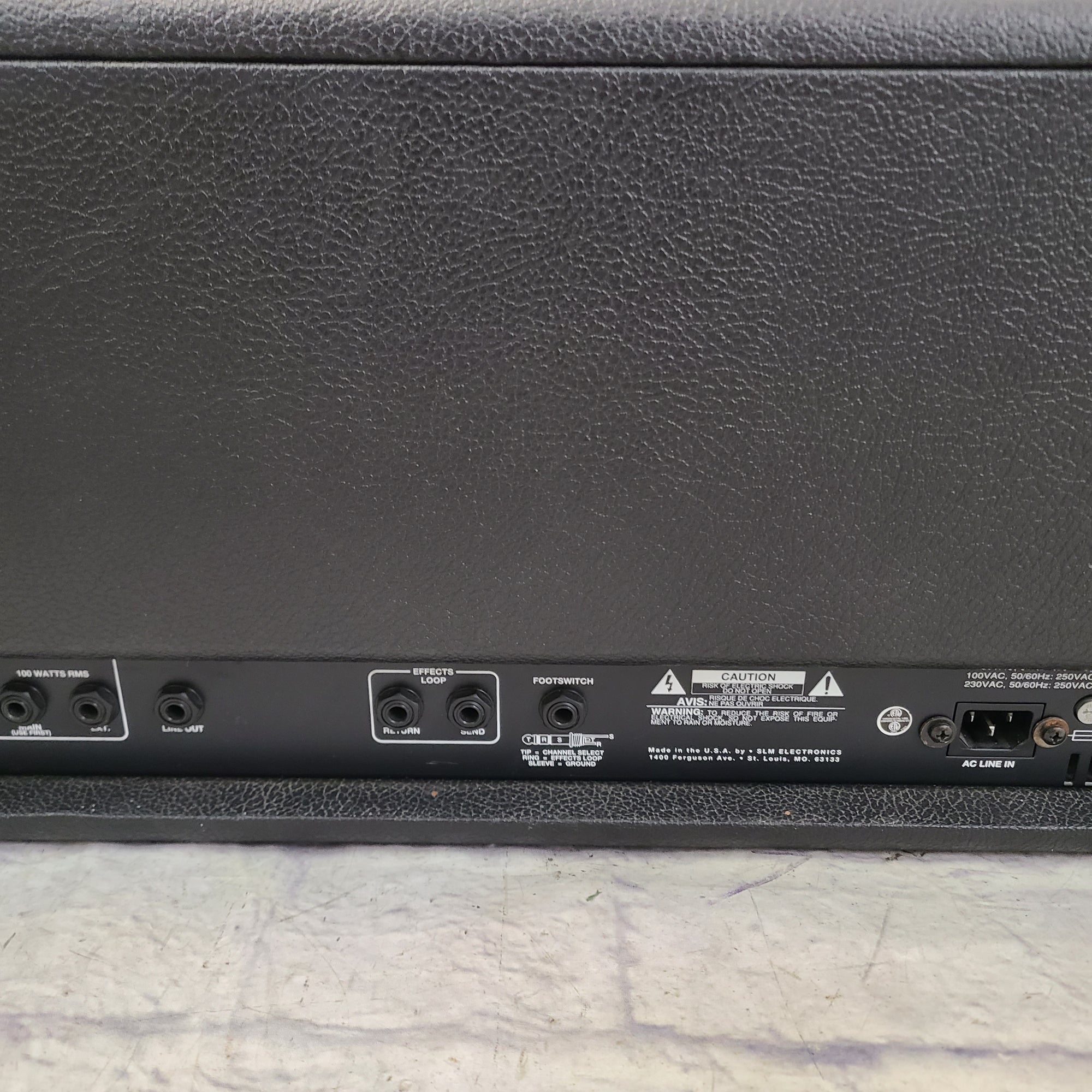 USA Crate Blue Voodoo BV-120H 120 Watt Tube Amp Guitar Head - Evolution ...