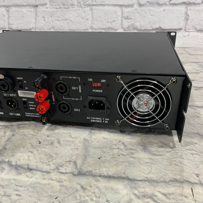 Musysic MUP7K 7000W Professional Power Amp - Evolution Music