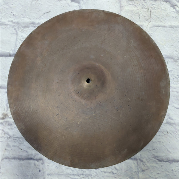 Unknown 18 Cymbal Heavy Patina Crash Ride Cymbal - Evolution Music