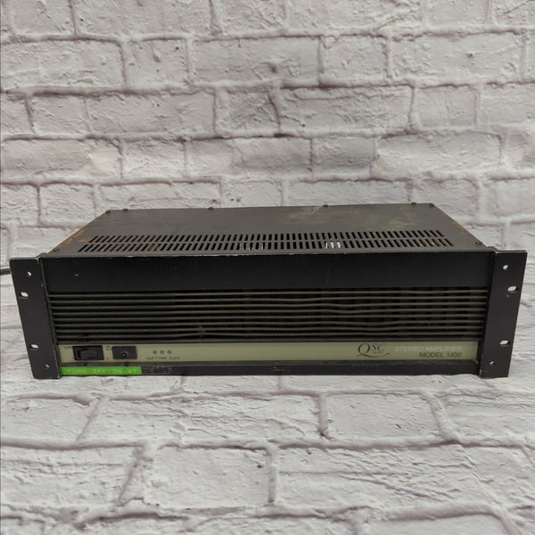 QSC Model 1400 Power Amp - Evolution Music