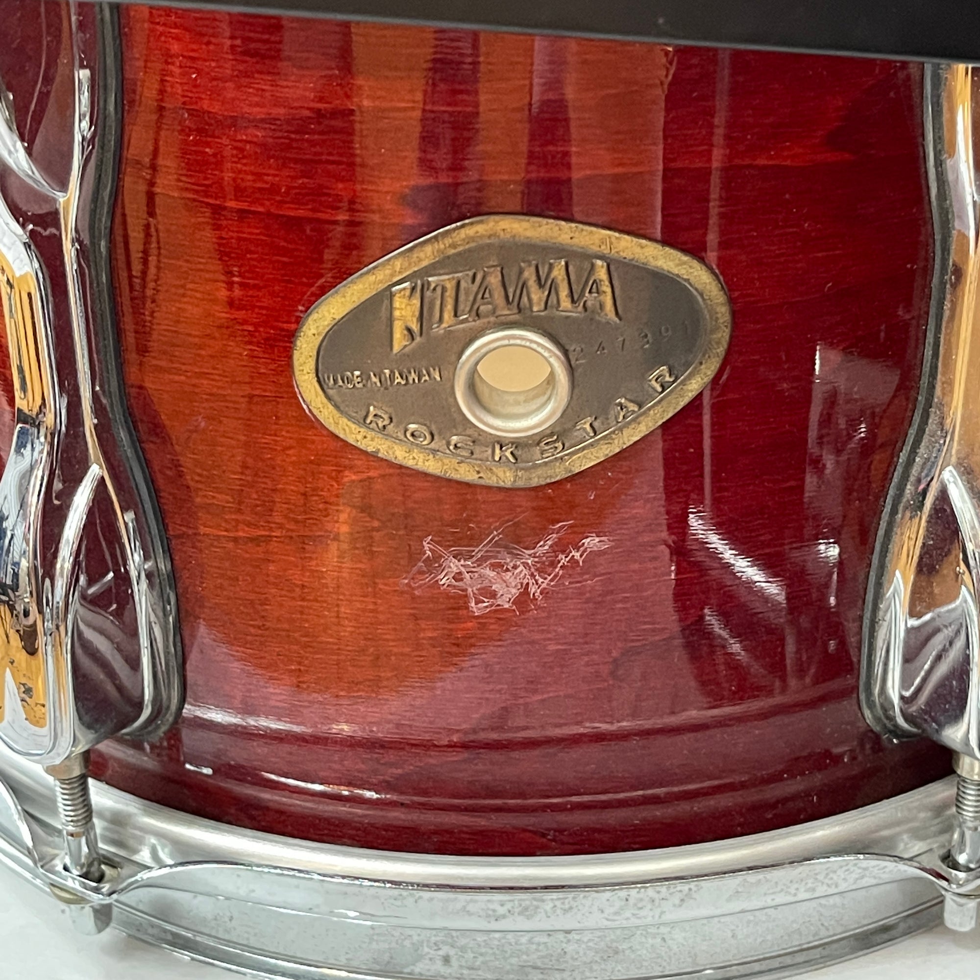 Tama Rockstar Custom 4 Piece Red Drum Kit - Evolution Music