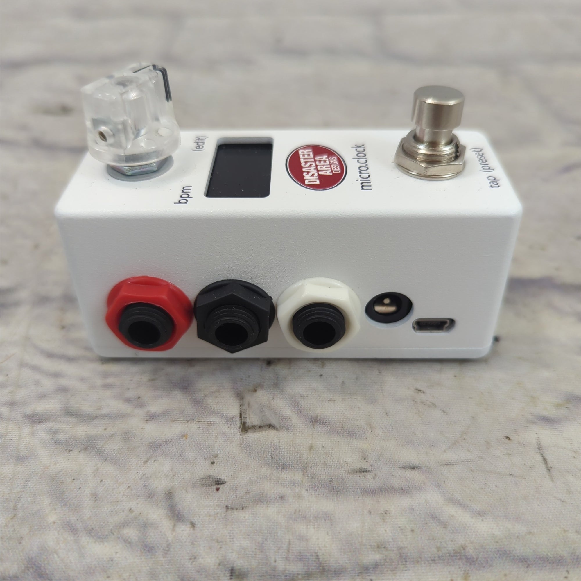 Disaster Area Designs micro.clock Tap Tempo Controller Pedal ...