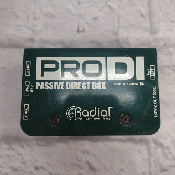 Radial Pro DI Direct Box - Evolution Music