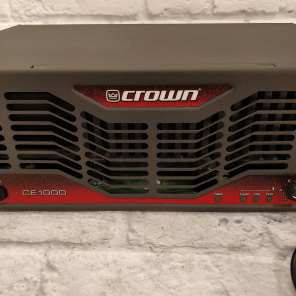 Crown CE 1000 Power Amplifier - Evolution Music