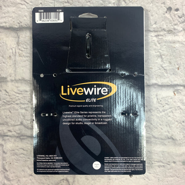 Live Wire Elite 3' Speaker Cable - Evolution Music