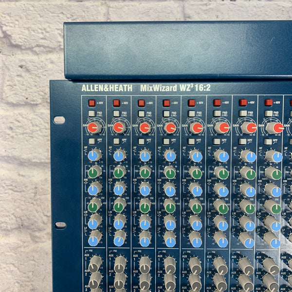 Allen and Heath 16 Ch Mix Wizard WZ3 Series 16 2 Mixer w Goose Light a ...