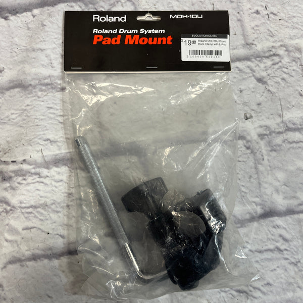 Roland MDH10U Drum Rack Clamp with L-Rod - Evolution Music
