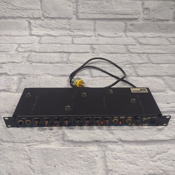 Fender M-80 Rack Preamp - Evolution Music