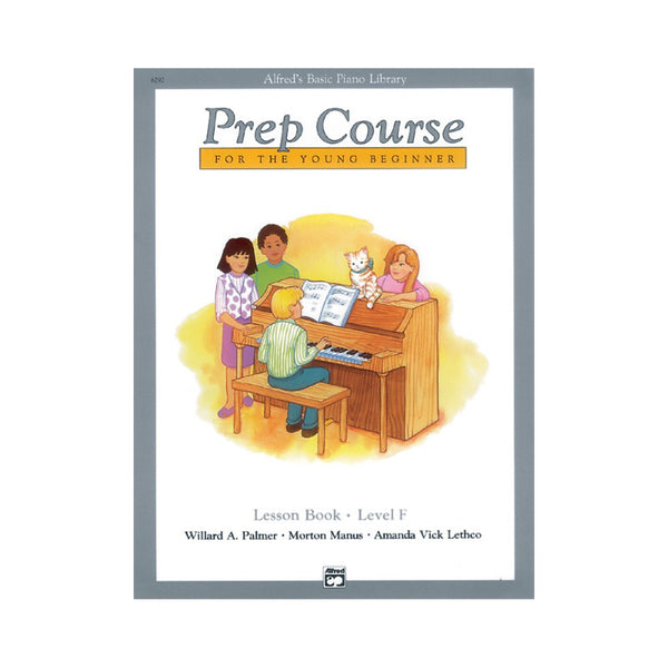 Alfred Basic Piano Prep Course Lesson Book F - Evolution Music