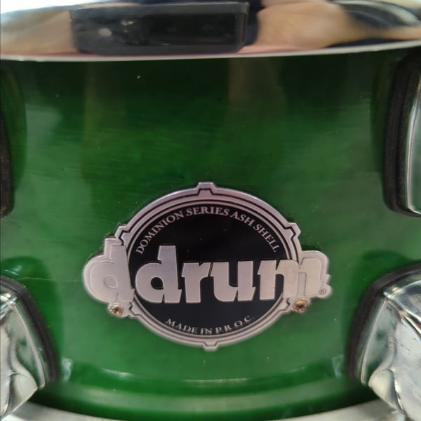 DDrum 14 Dominion Ash Green Snare - Evolution Music