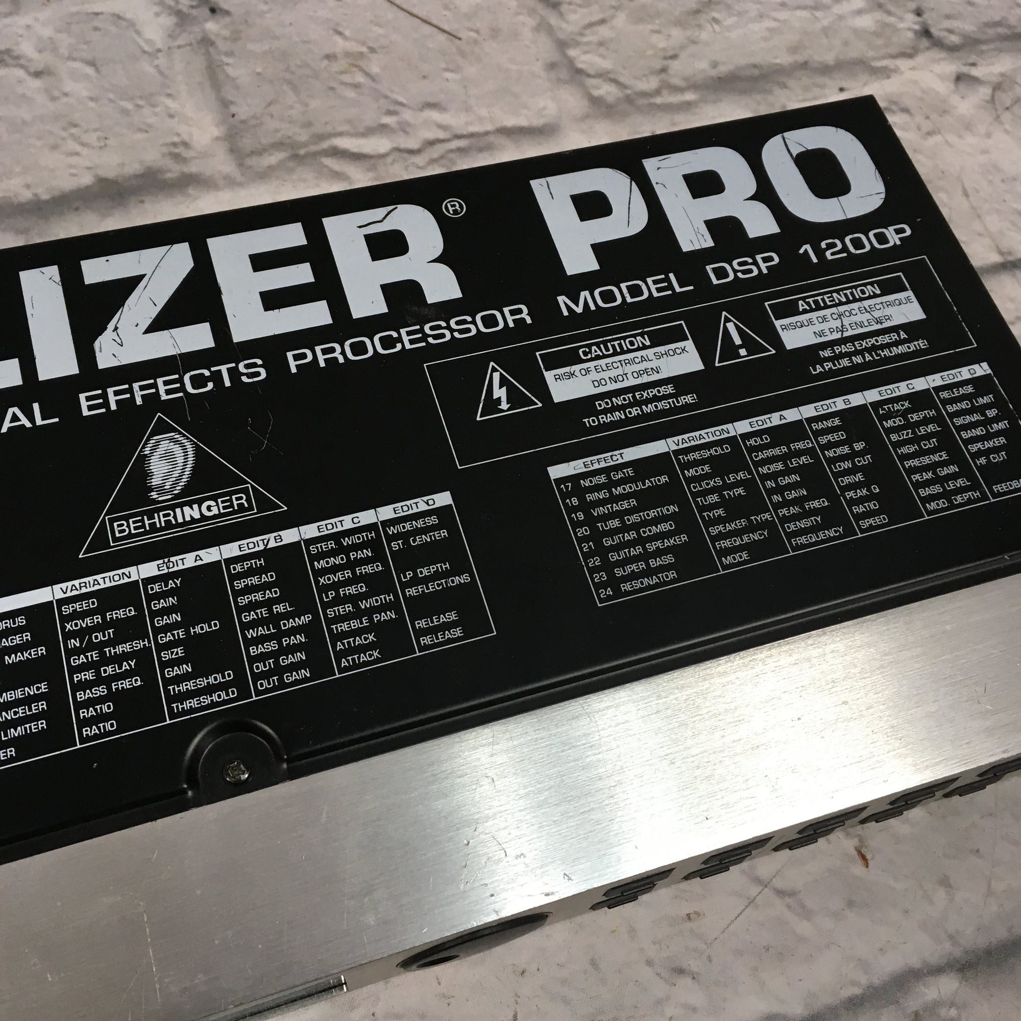 Behringer Modulizer Pro Rack - Evolution Music