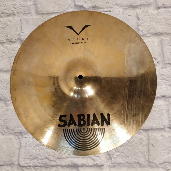 Sabian 17 Inch Vault Crash Cymbal - Evolution Music