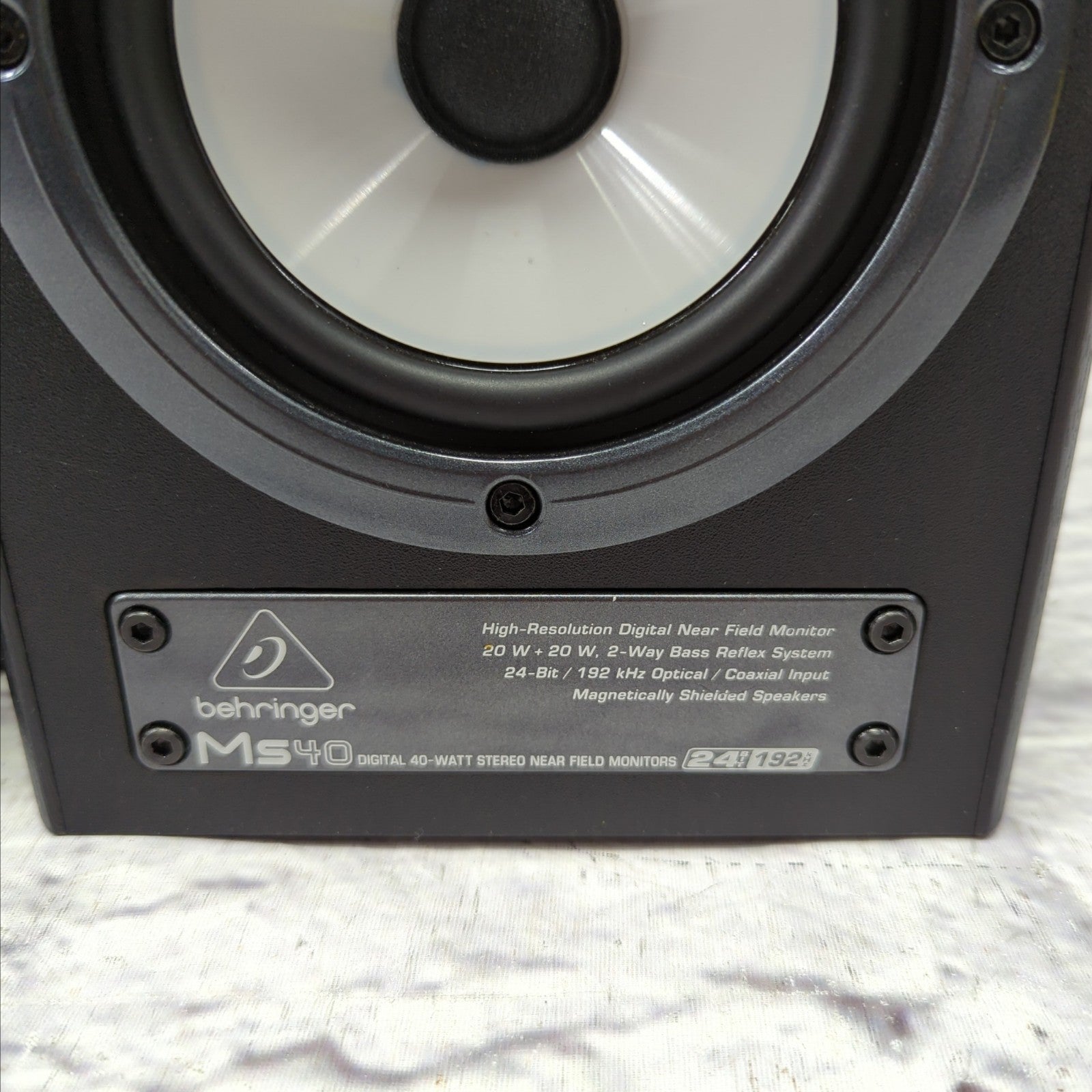 Behringer MS40 40w Stereo Near Field Studio Monitors - Evolution Music