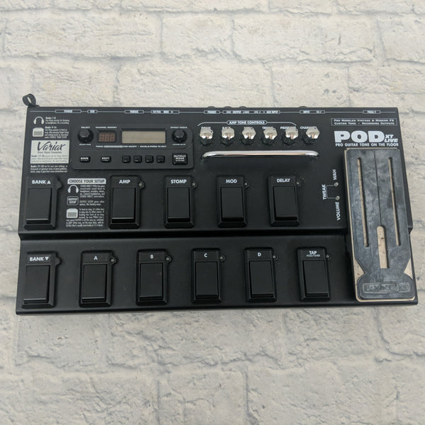 Line 6 POD XT Live Pro Floorboard with Variax - includes power supply ...
