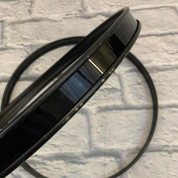 16" Metal Drum Hoop Pair Black - Evolution Music