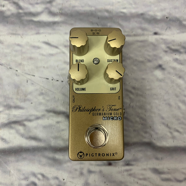 Pigtronix Philosopher's Tone Germanium Gold Micro Compressor ...