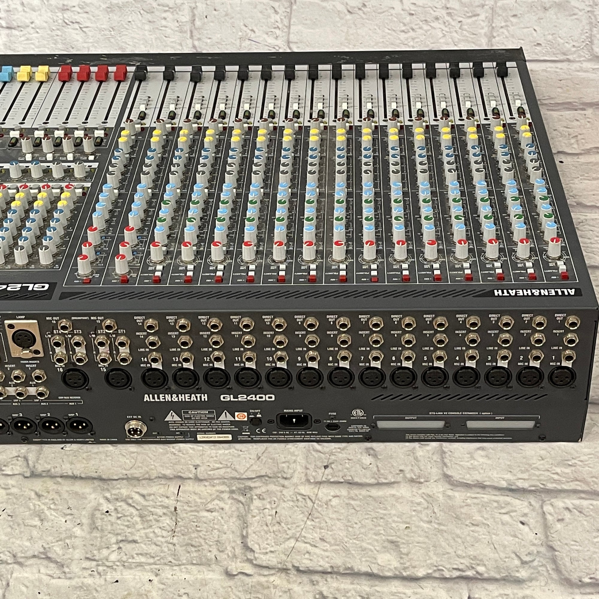 Allen & Heath GL2400 24 Channel Mixer - Evolution Music