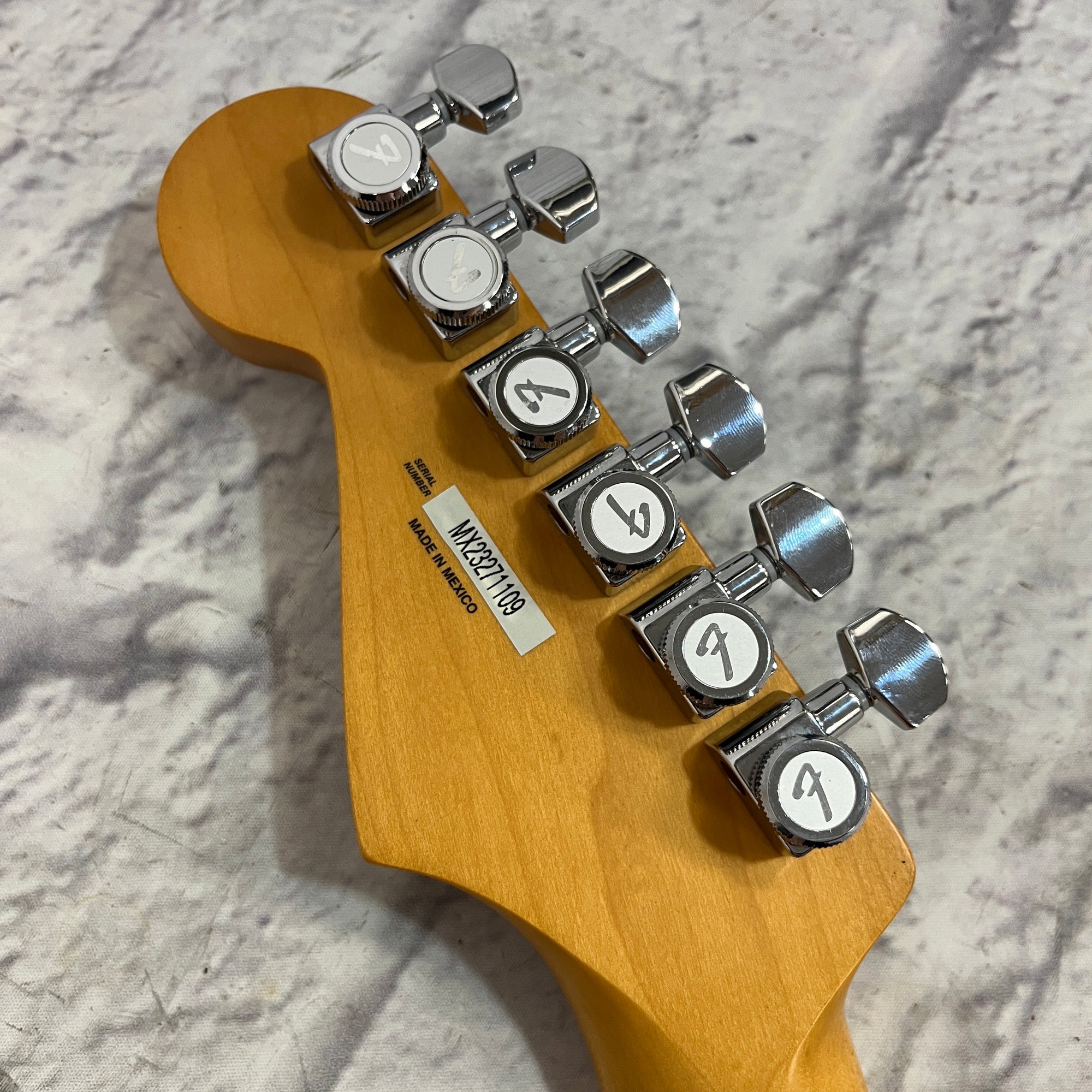 Fender 22 Fret Maple Strat Neck with Locking Tuners - Evolution Music