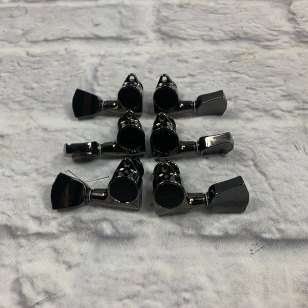 Gotoh Locking Tuners 3x3 Black - Evolution Music