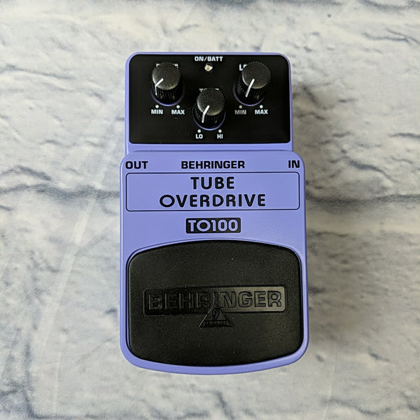 Behringer TO100 Overdrive Pedal - Evolution Music