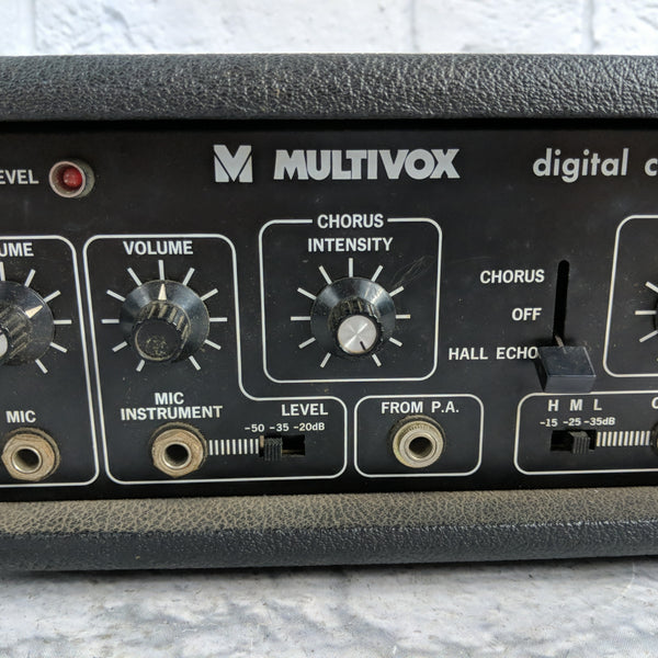 Rare Vintage Multivox CB50 Digital Chorus and Hall Echo Box 1970s ...