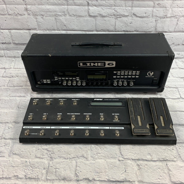 Line 6 Vetta II HD Amplifier Head with FBV Foot Controller - Evolution ...