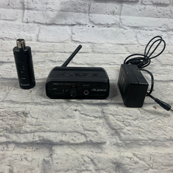 Alesis MicLink Wireless Microphone Adapter & Receiver - Evolution Music