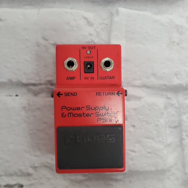 Boss PSM-5 Power Supply and Master Switch Effects Pedal - Evolution Music