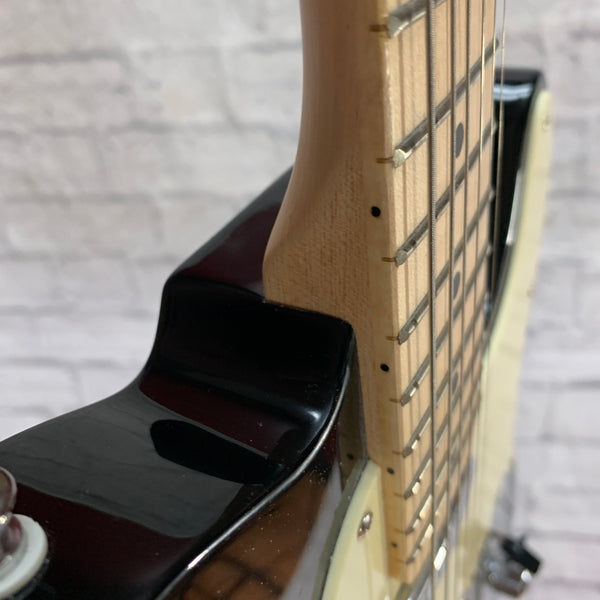 Sawtooth Telecaster Black Electric Guitar - Evolution Music