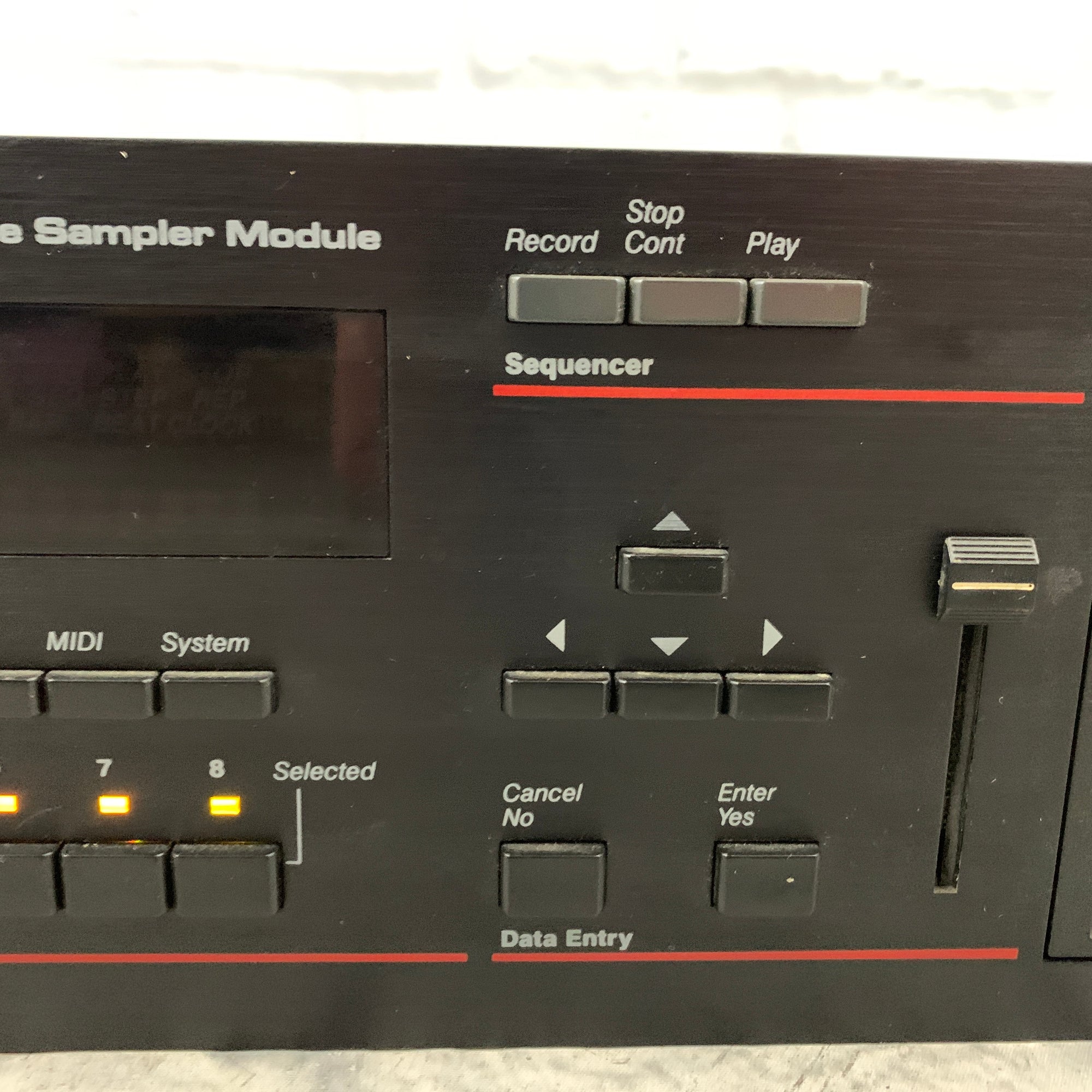 Vintage 1980s Ensoniq EPSm Rackmount Performance Sampler Rack Synth ...