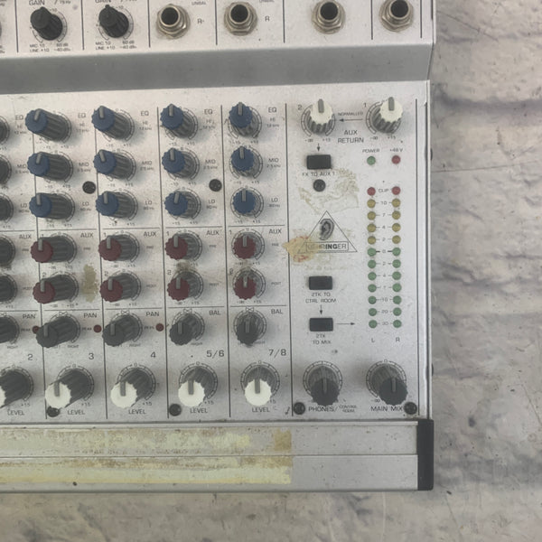 Behringer MX802A Mixer - Evolution Music