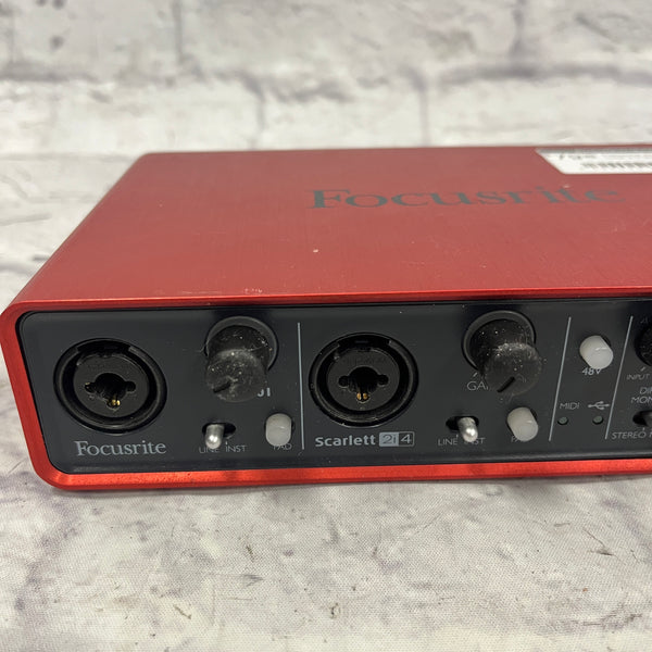 Focusrite Scarlett 2i4 v1 USB 2.0 Interface - Evolution Music