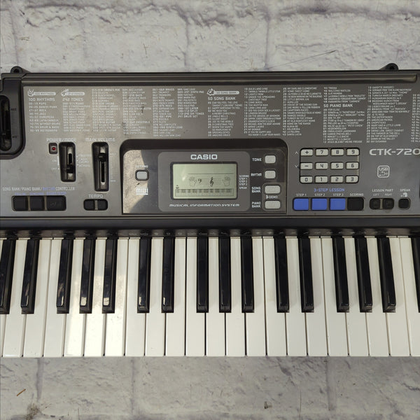 Casio CTK-720 Digital Keyboard Piano - Evolution Music