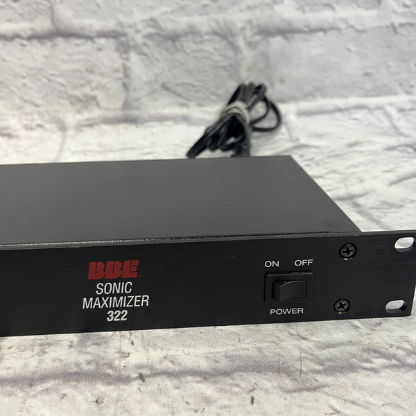 BBE Sonic Maximizer 322 - Evolution Music