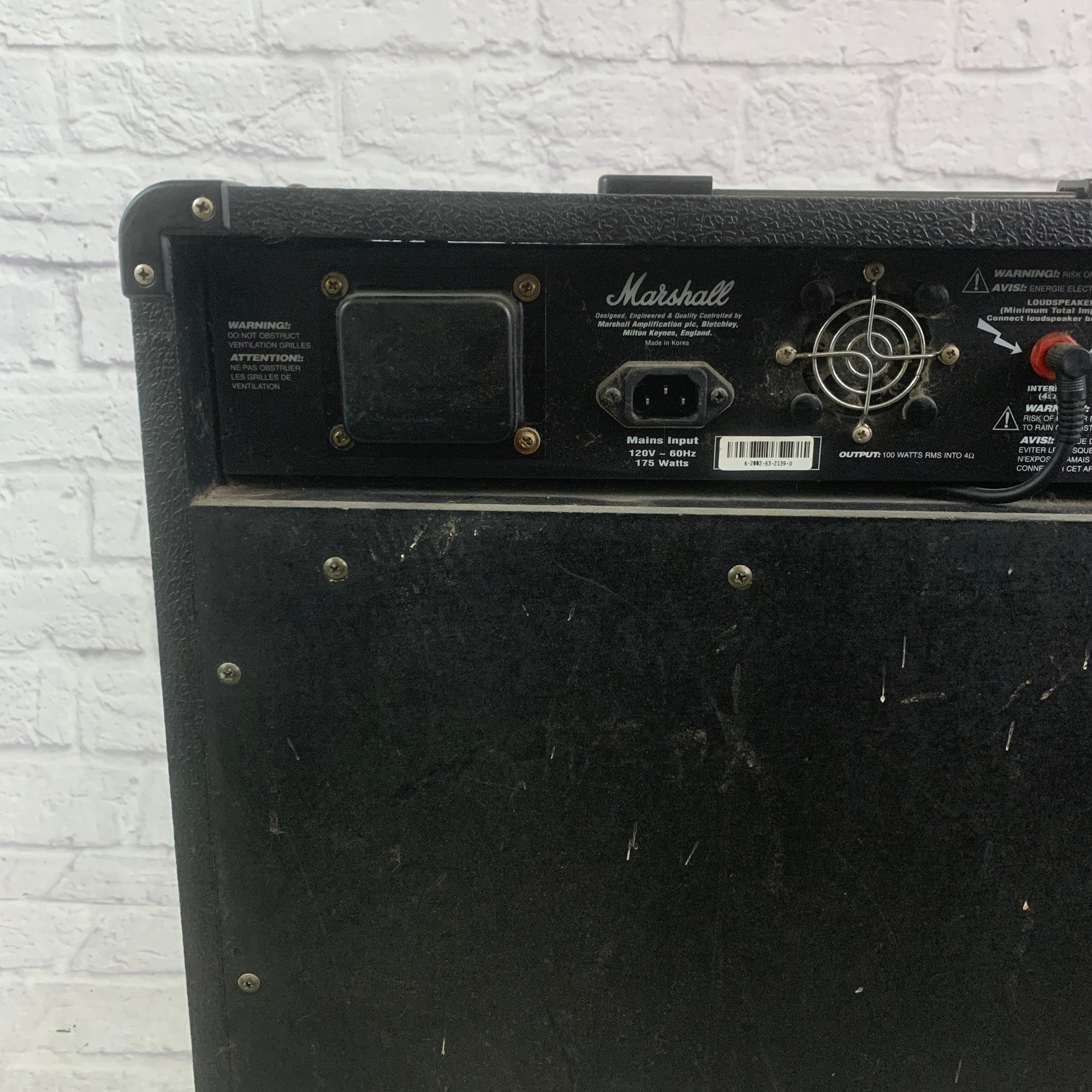 Marshall MG100 FDX Guitar Combo Amp - Evolution Music