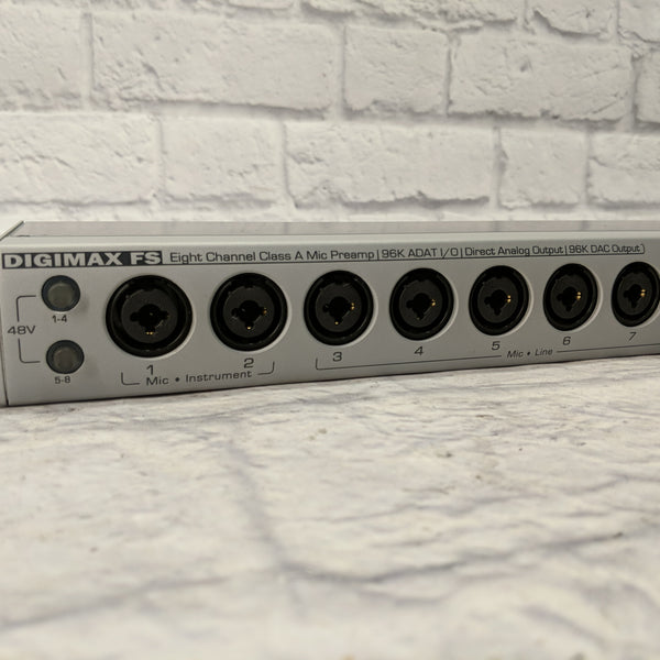 Presonus Digimax FS 8 Channel Preamplifier with 24-Bit/96K ADAT I/O ...