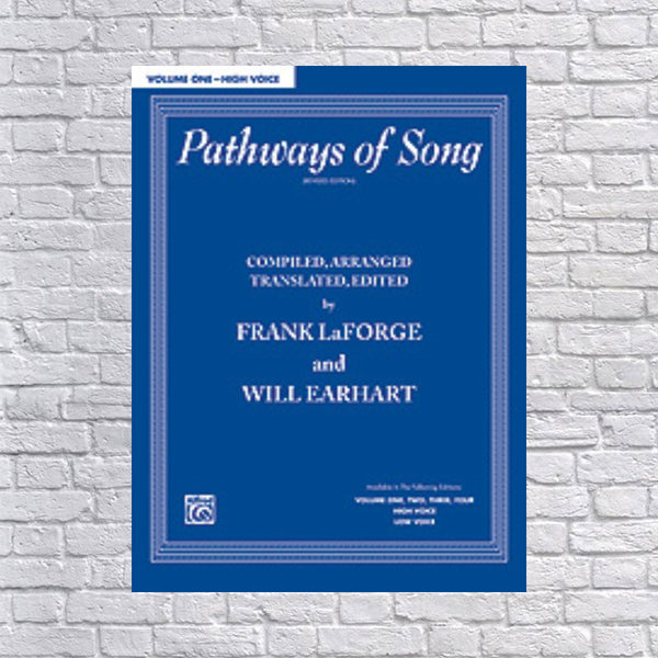 Pathways of Song Volume 1 (High Voice) - Evolution Music