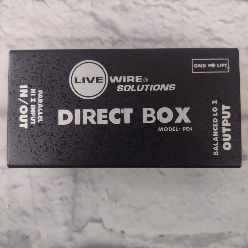Livewire PDI Direct Box DI - Evolution Music