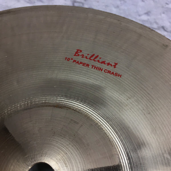 Aqua 10in Paper Thin Splash Cymbal - Evolution Music