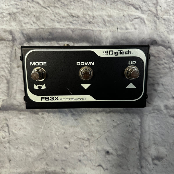 Digitech FS3X 3-Button Footswitch - Evolution Music